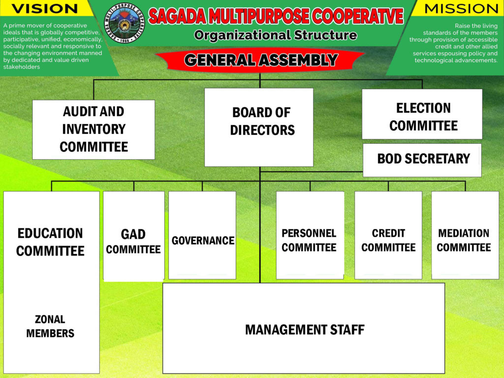 Organization Structure – Sagada Multi-Purpose Cooperative